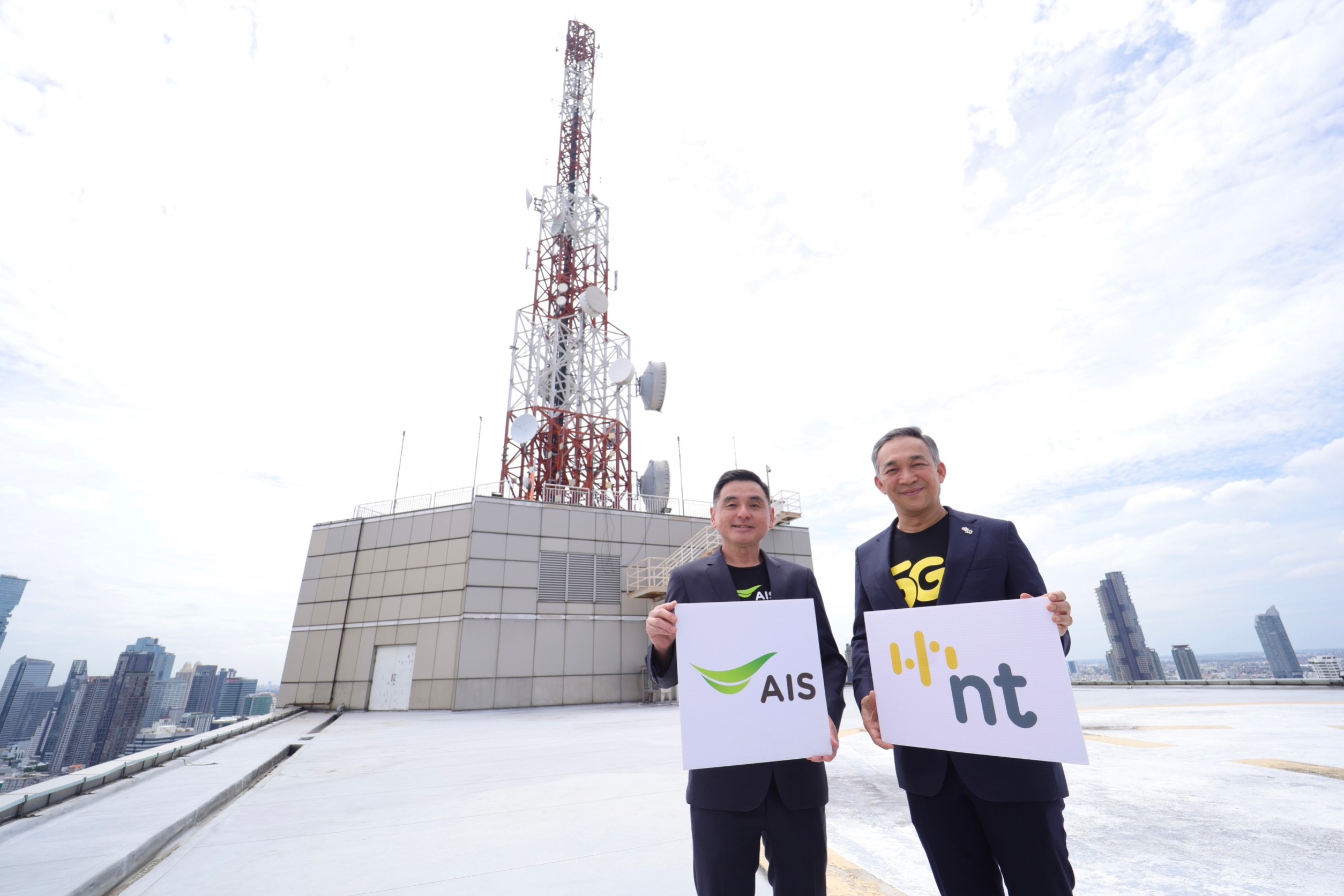 NT and AIS join forces to increase 4G/5G capability on the 700 MHz spectrum. Elevating Thailand ...
